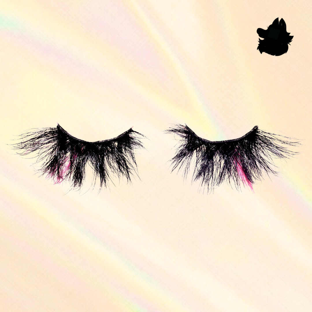 "Kitty" Colored Mink Magnetic Strip Lash – LoboLashes.com